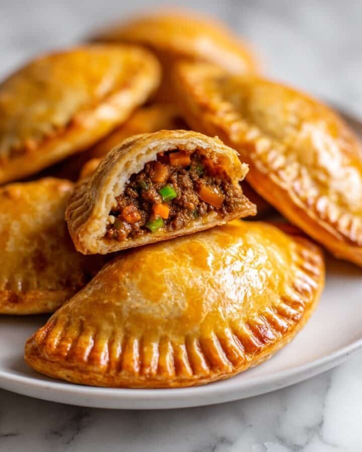 Beef Empanadas with Flaky Crust Recipe - SweetWorldCooks